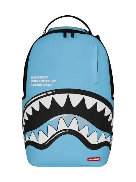 SPRAYGROUND Shark Central Bubbly Backpack - Light Blue
