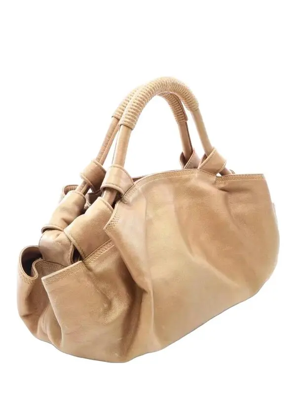 Loewe Nappa Aire Handbag - Gold