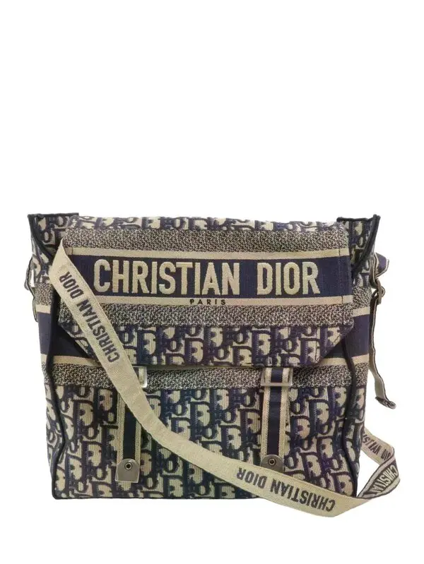 Dior Diorcamp Oblique Shoulder Bag - Blue