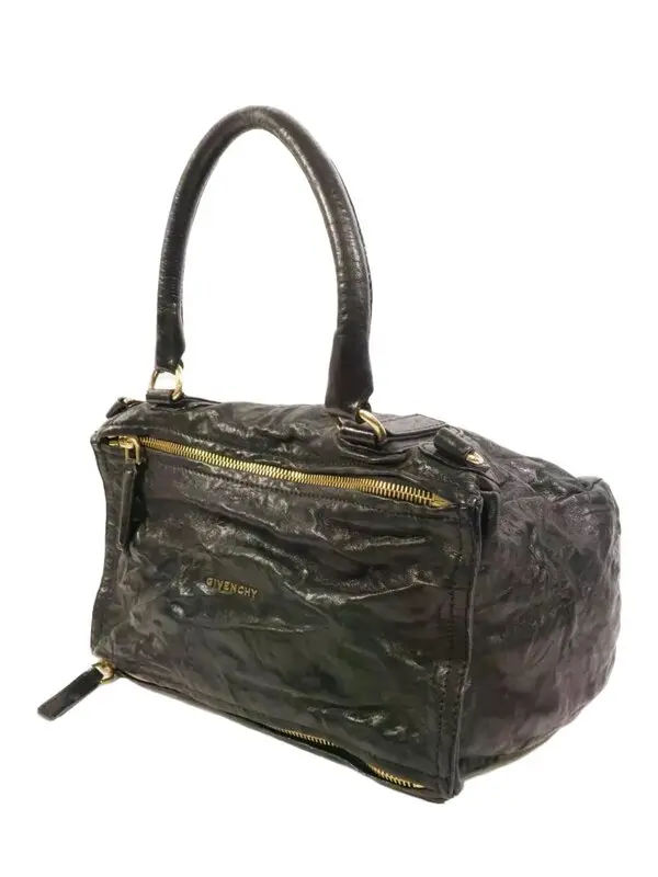 Givenchy Pandora Leather Shoulder Bag - Black