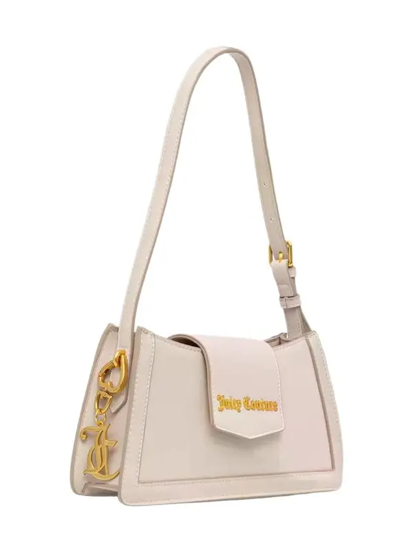 Juicy Couture Logo Plaque Shoulder Bag - Neutrals