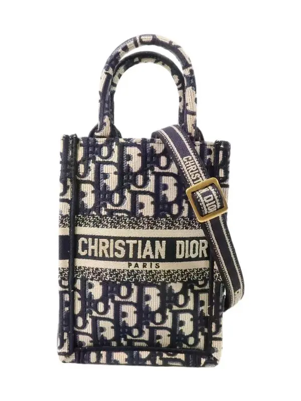 Dior Mini Book Tote Bag - Blue