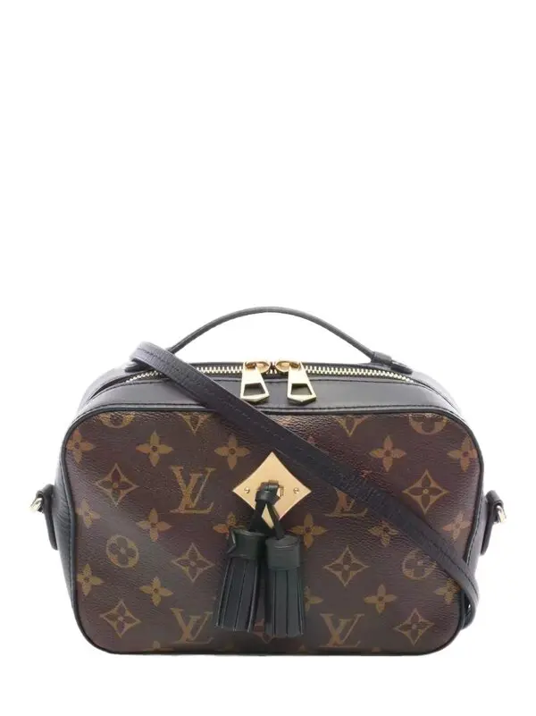 LOUIS VUITTON Monogram Canvas Saintonge Cross Body Bag - Brown