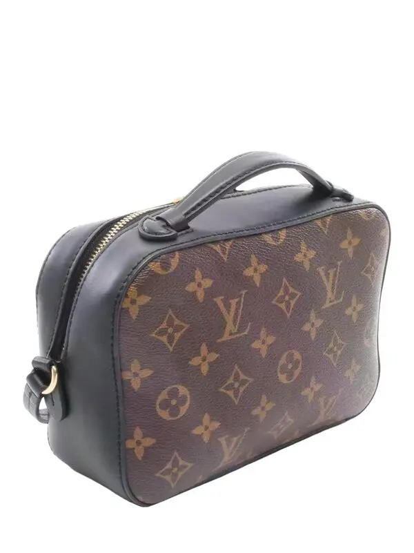 LOUIS VUITTON Monogram Canvas Saintonge Cross Body Bag - Brown
