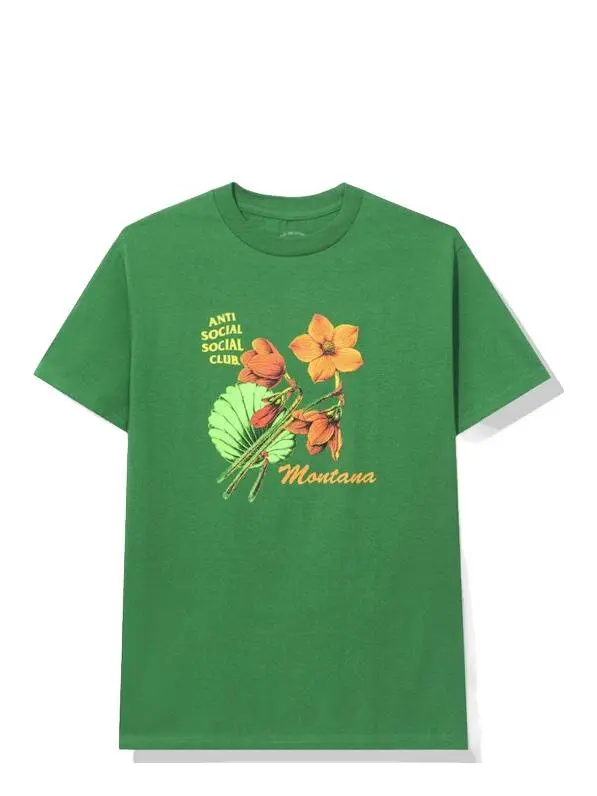 ANTI SOCIAL SOCIAL CLUB Montana Tee Shirt - Green