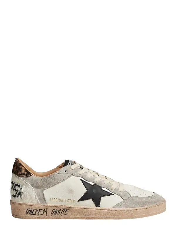GOLDEN GOOSE Ball Star Sneakers - White/grey