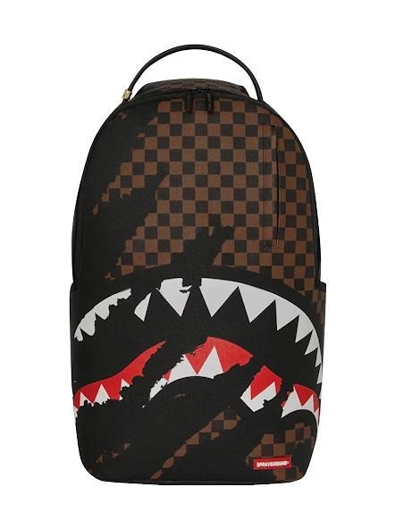 SPRAYGROUND Claw Tear Check Backpack - Multicolor