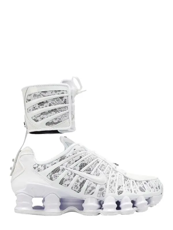 Nike Shox Tl Sp 3 Riccardo Tisci Lace Sneakers - White/black