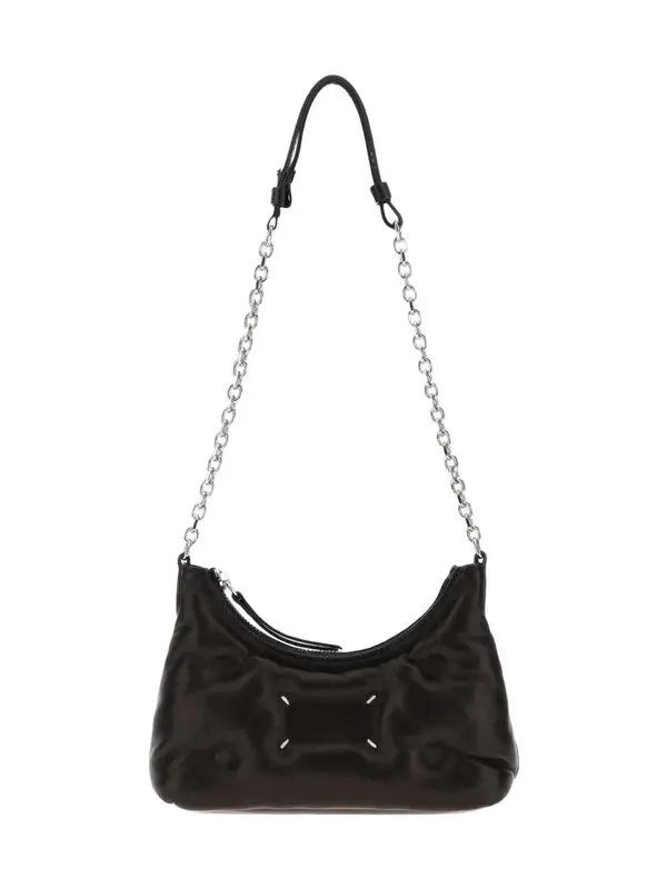 MAISON MARGIELA Glam Slam Flap Shoulder Bag - Black