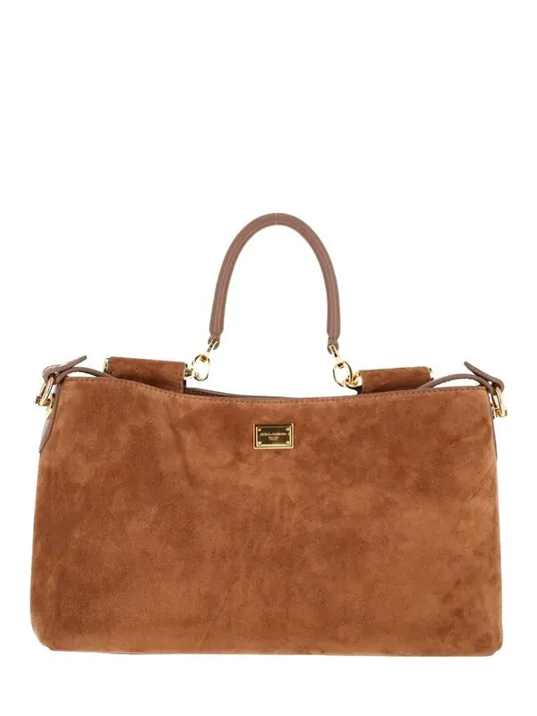 Dolce & Gabbana Medium Shoulder Bag "vittoria - Brown