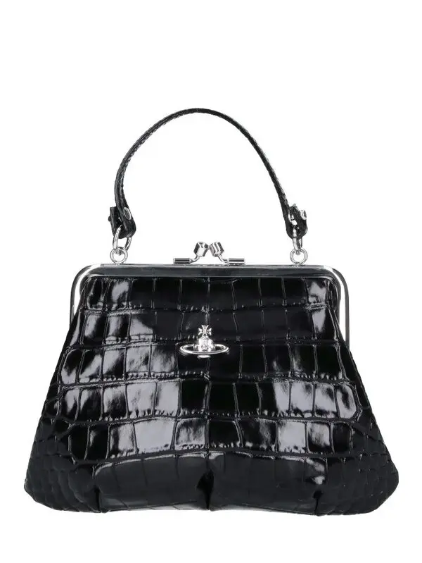 VIVIENNE WESTWOOD Granny Frame Handbag - Black