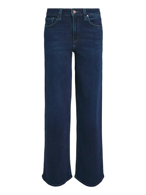 Paige Tatum Wide-leg Jeans - Blue