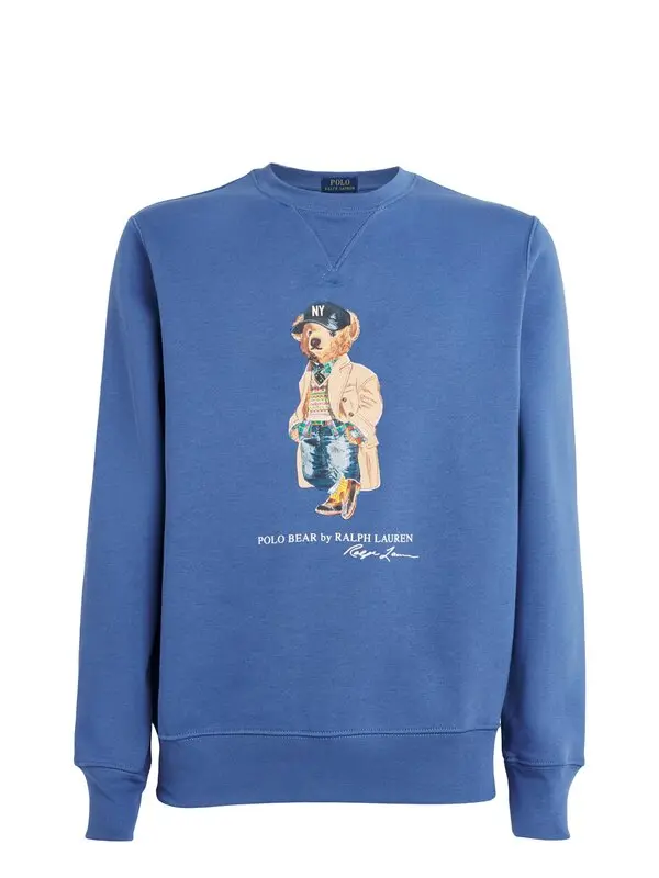 Polo Ralph Lauren Polo Bear Crewneck Sweatshirt - Blue