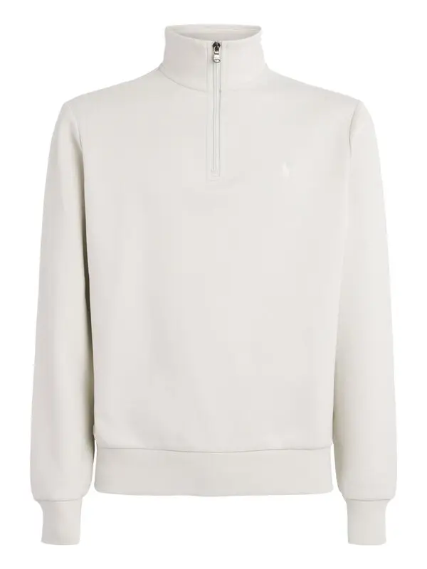 Polo Ralph Lauren Polo Pony Quarter-zip Sweatshirt - Grey