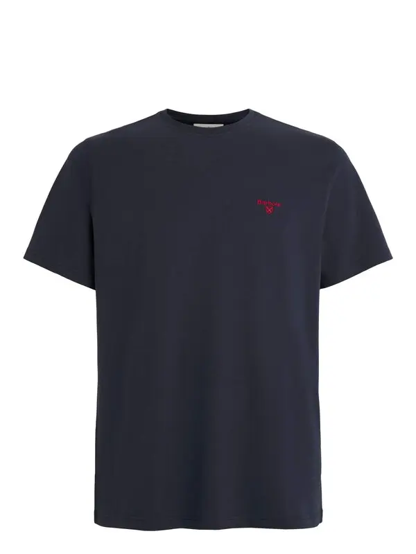 Barbour Cotton Essential Sports T-shirt - Navy