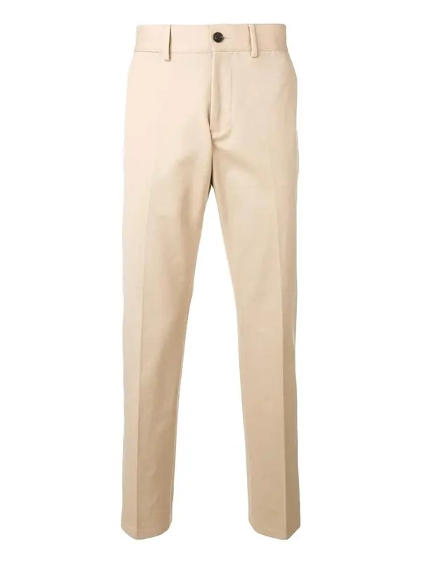 Burberry Slim Khakis - Nude