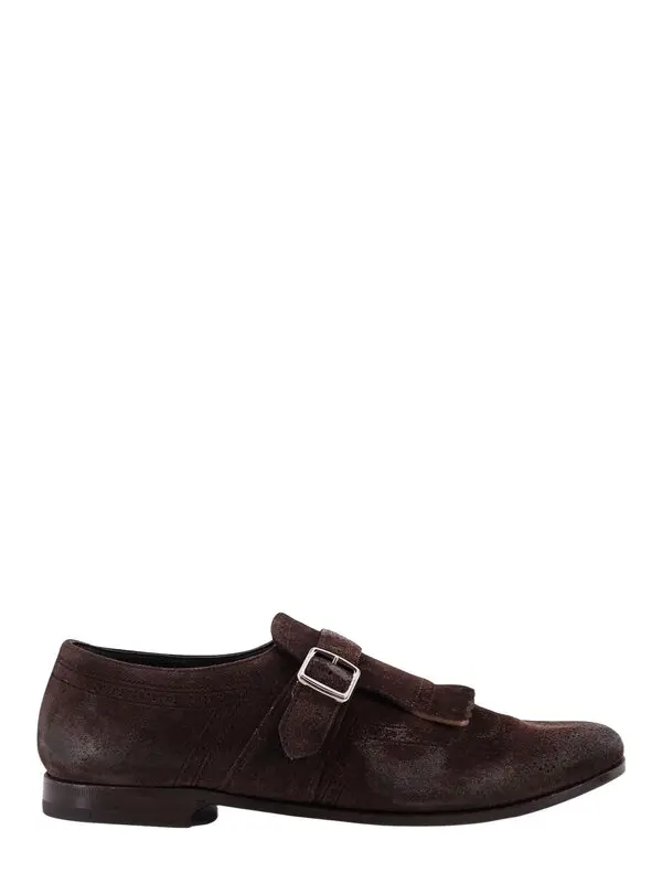 Church's Shanghai Buckled Monk Shoes - Brown