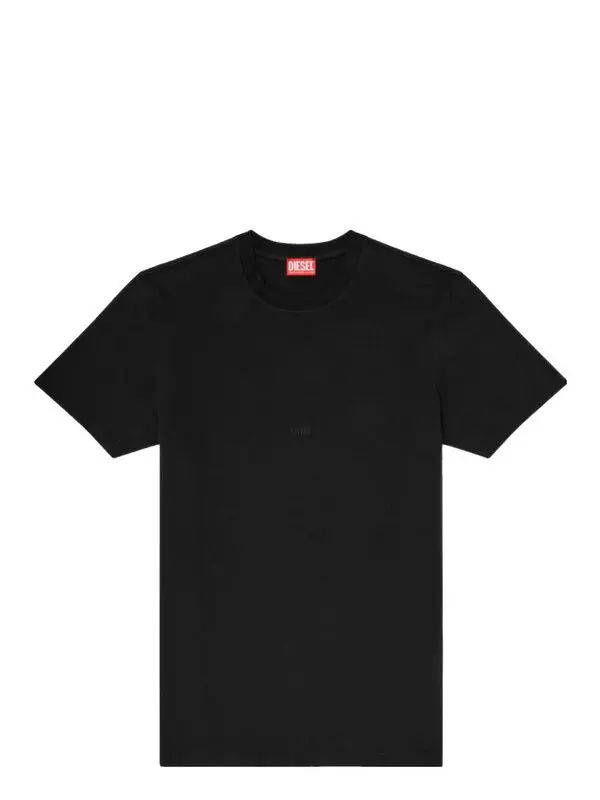DIESEL® Logo Embroidery T-shirt - Black