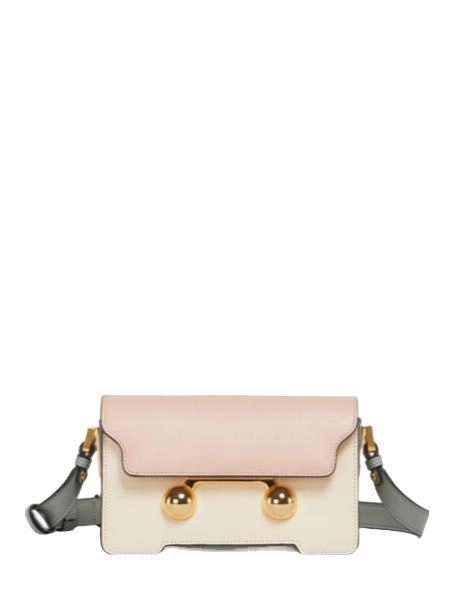 Marni Trunkaroo Mini Shoulder Bag - Nude