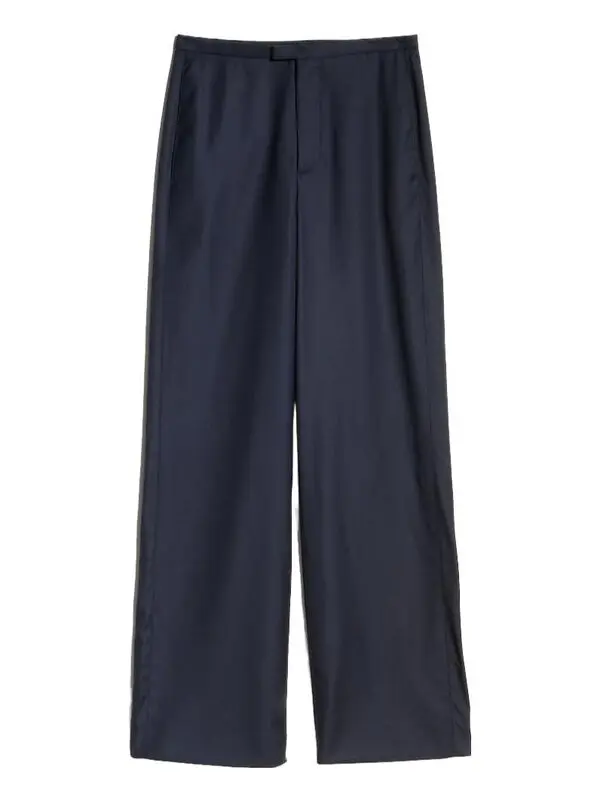 Gucci Light Wool Tailored Pants - Dark Blue