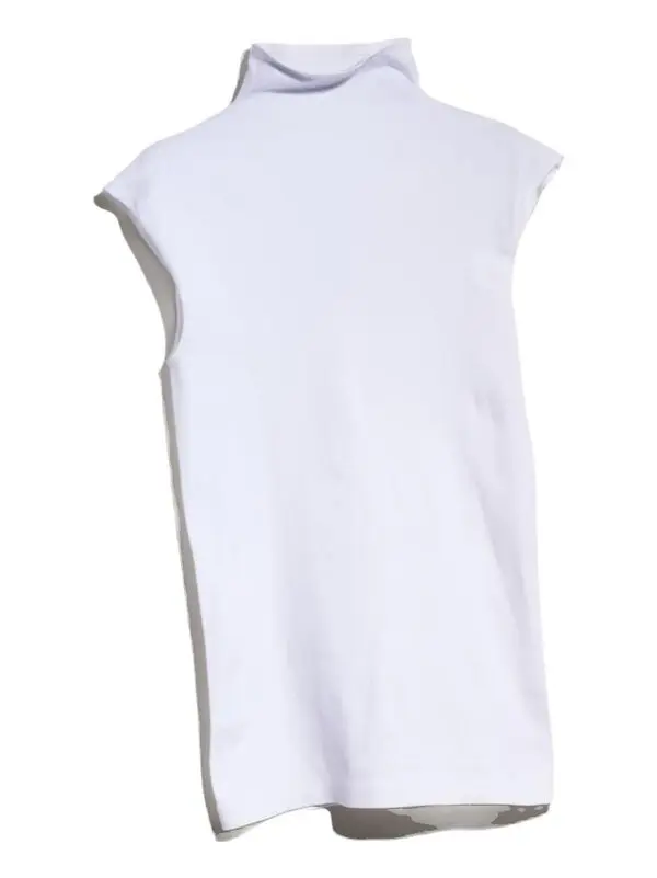 Gucci Seamless Stretch Nylon Jersey Top - White