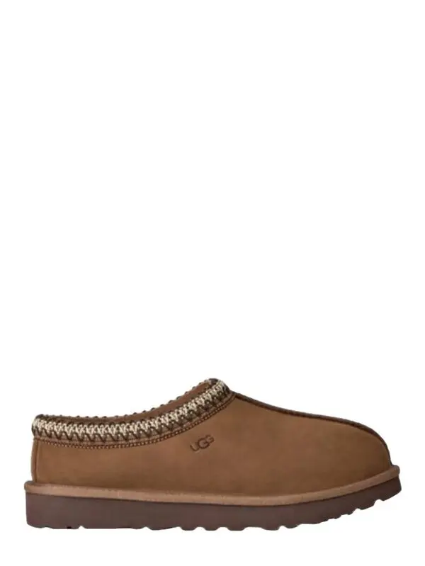 UGG Trim Detail Slipper - Dark Chestnut