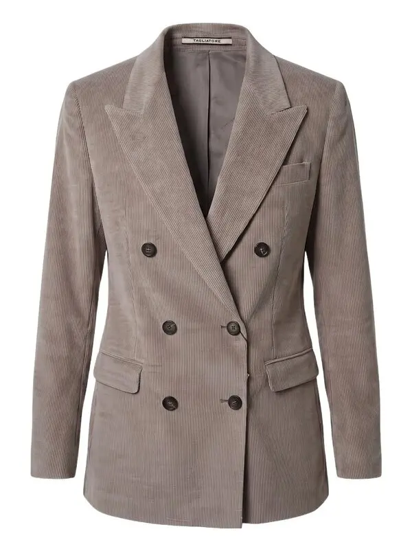 Tagliatore Parigi Double-breasted Jacket - Dove