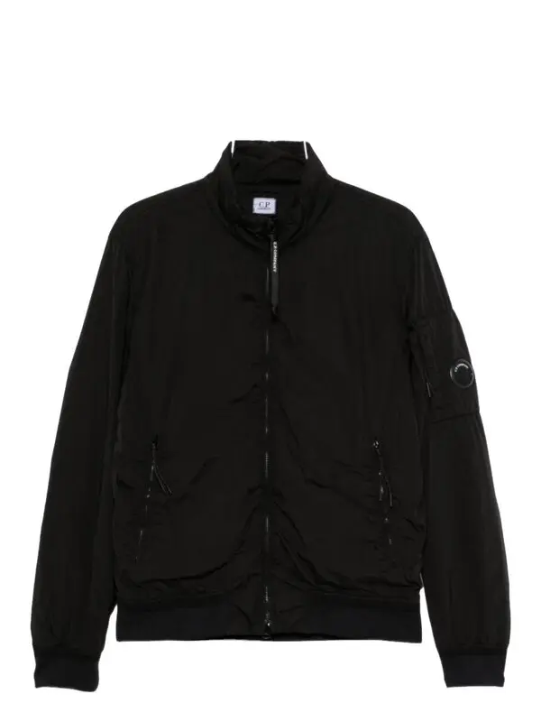 C.P. COMPANY Lens Detail Bomber Jacket - Black