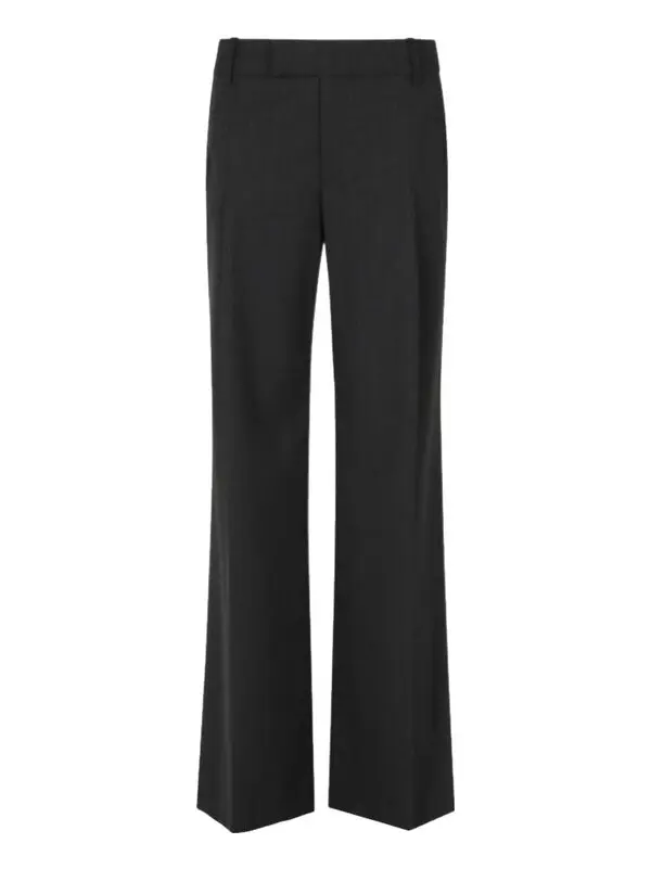 Federica Tosi Belted Straight-leg Trousers - Antracite