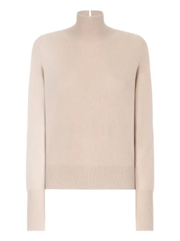 Pinko Ribbed-trim High-neck Sweater - Degree