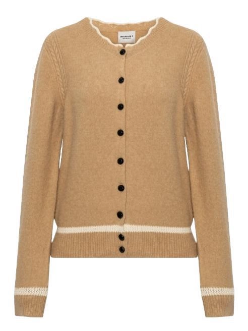 Isabel Marant Étoile Long-sleeve Cardigan With Button Closure - Beige