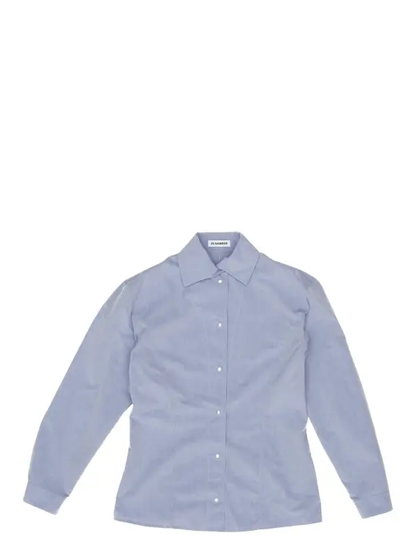 JIL SANDER Long Sleeve Shirt - Blue