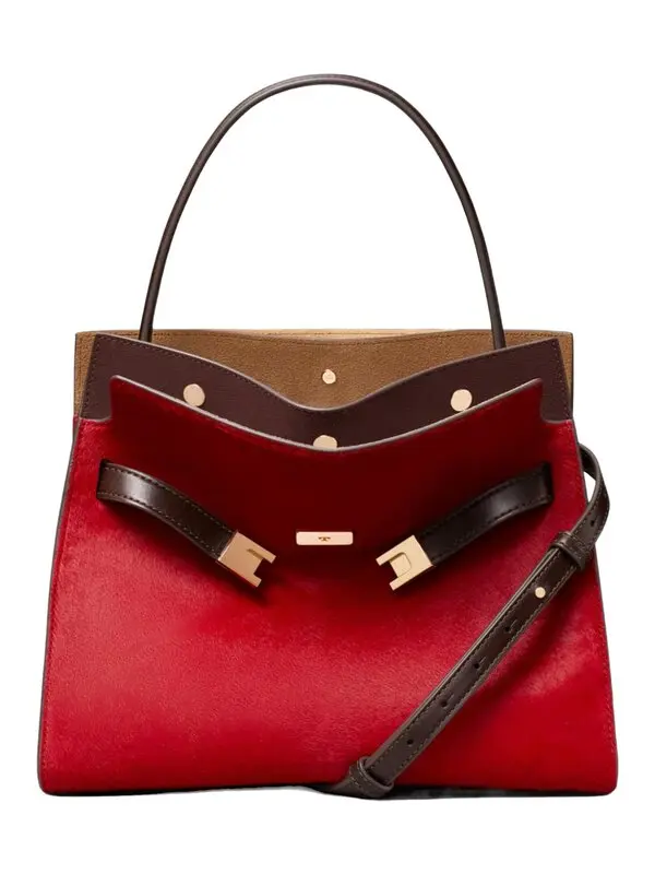 Tory Burch Lee Radziwill Small Shoulder Bag - Red