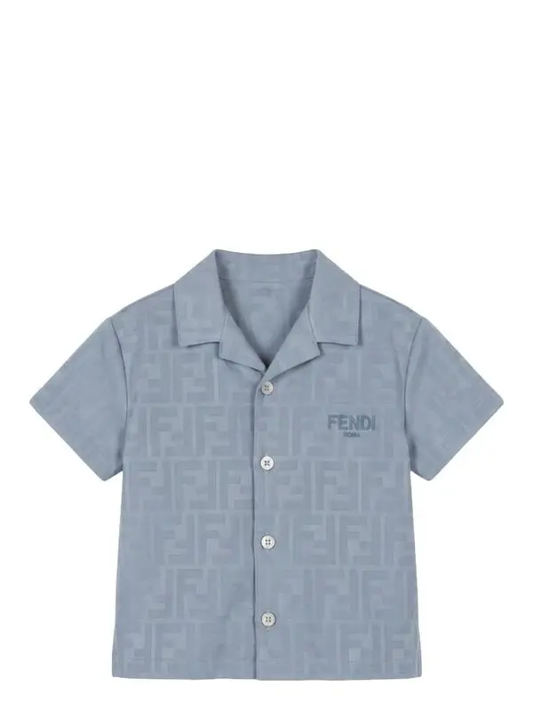 Fendi Short Sleeve Shirt - Blue