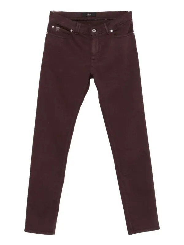 Brioni Straight-leg Jeans - Purple