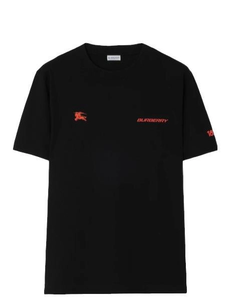 Burberry Map Crewneck T-shirt - Black