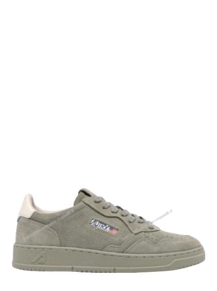 AUTRY Logo Patch Low-top Sneakers - Green