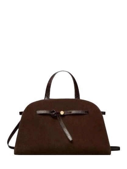 Tory Burch Romy Tote Bag - Dark Cocoa