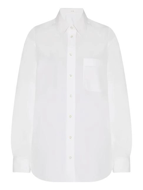 THE ROW Long-sleeved Shirt - White