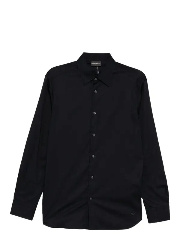 Emporio Armani Cotton Shirt - Blue