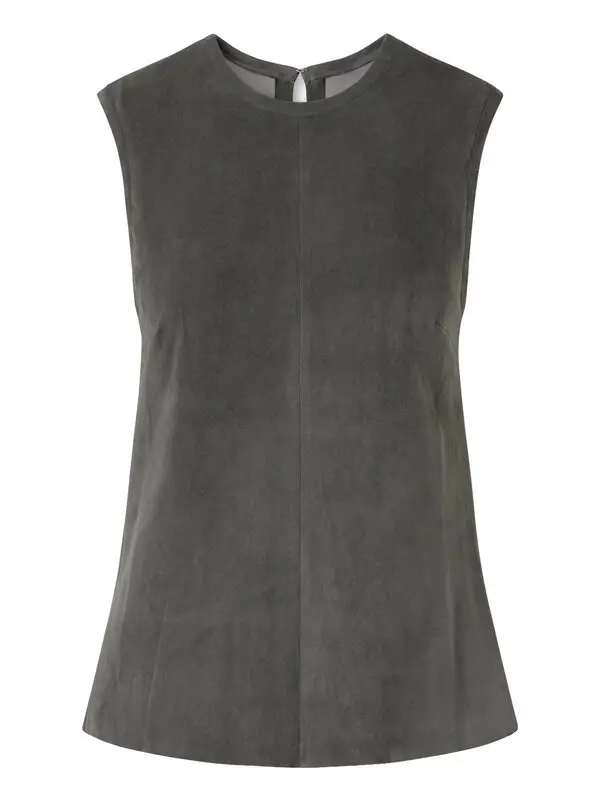 Stouls Miuccia Suede Tank - Gray