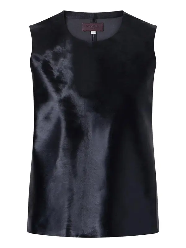 Stouls Goya Fantasy Calf Hair Tank - Black