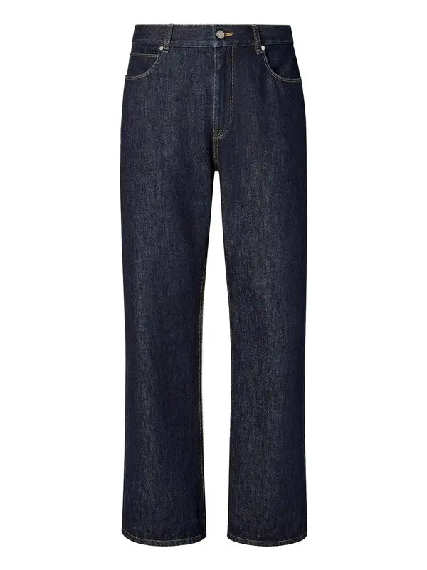 Fendi Denim Regular Fit Jeans - Blue