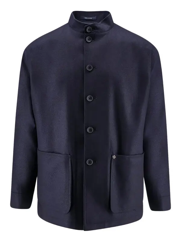 Tagliatore Single-breasted Loro Piana Fabric Blazer - Blue