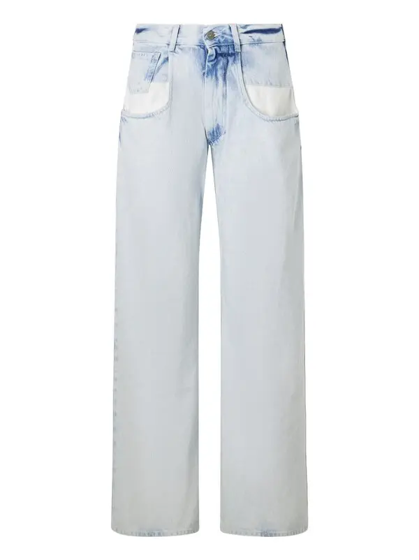 MAISON MARGIELA Mid-rise Boyfriend Jeans - Blue
