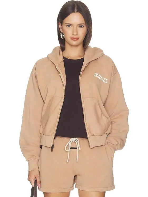 Fear Of God 90's Full Zip Hoodie - Washed Ginger