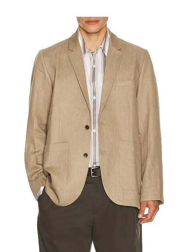 Rails Bond Blazer In Brown - Walnut