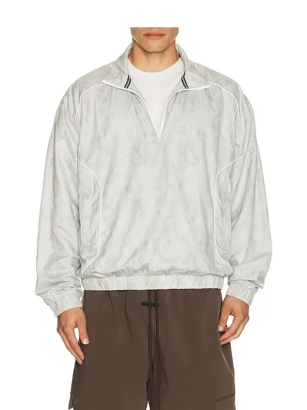 DEVEREUX GOLF The Piped Quarter Zip - Succulent
