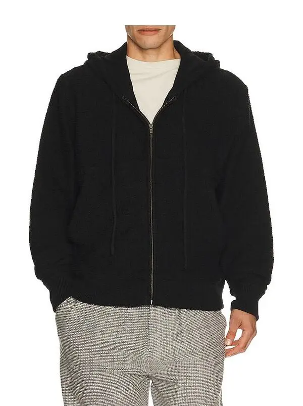 ISA BOULDER Node Zip-up Jacket - Black