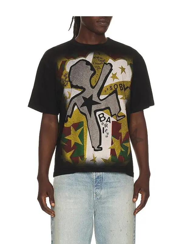 BARRIERS WORLDWIDE Disobey Tee - Black